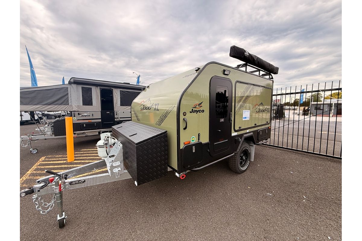 SOLD 2026 Jayco J-Pod CAMPER in GREEN | New Caravan | Stock #11403 ...