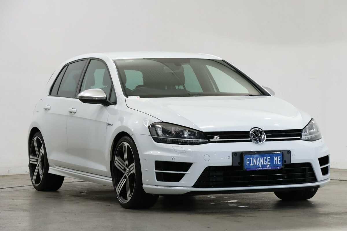 SOLD 2014 Volkswagen Golf R DSG 4MOTION in Pure White | Used Hatch ...