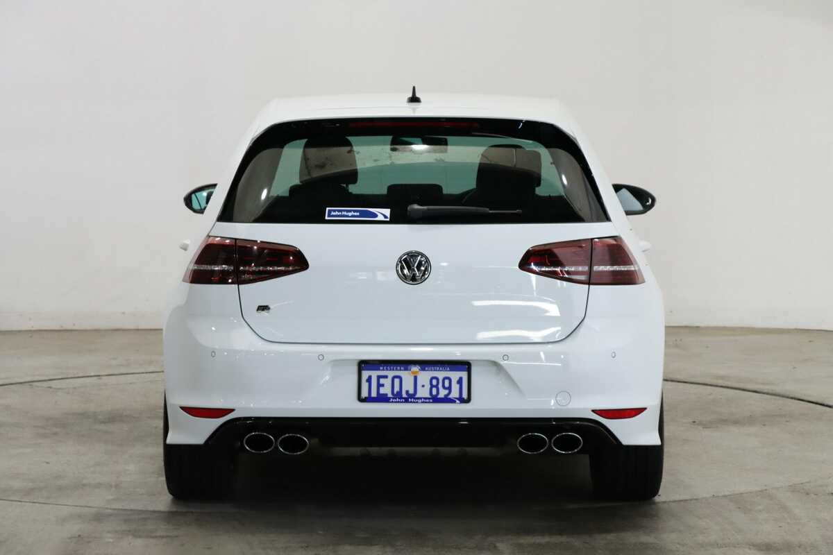 SOLD 2014 Volkswagen Golf R DSG 4MOTION in Pure White | Used Hatch ...