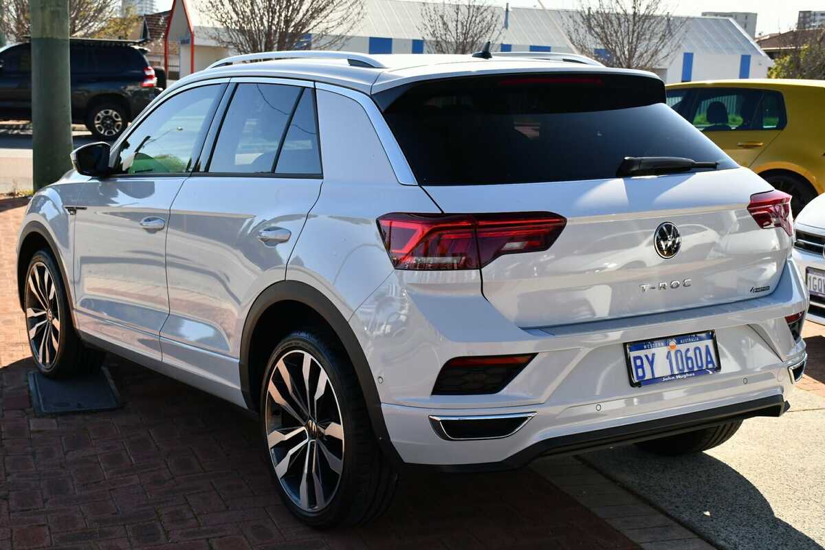 SOLD 2021 Volkswagen T-ROC 140TSI DSG 4MOTION Sport in White | Used SUV ...