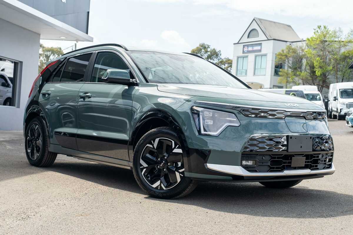 SOLD 2023 Kia Niro EV GT-Line in Green | New SUV | CASTLE HILL NSW