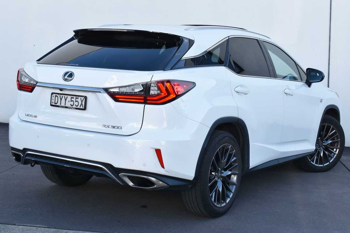 SOLD 2018 Lexus RX RX300 F Sport in White | Used SUV | Miranda NSW