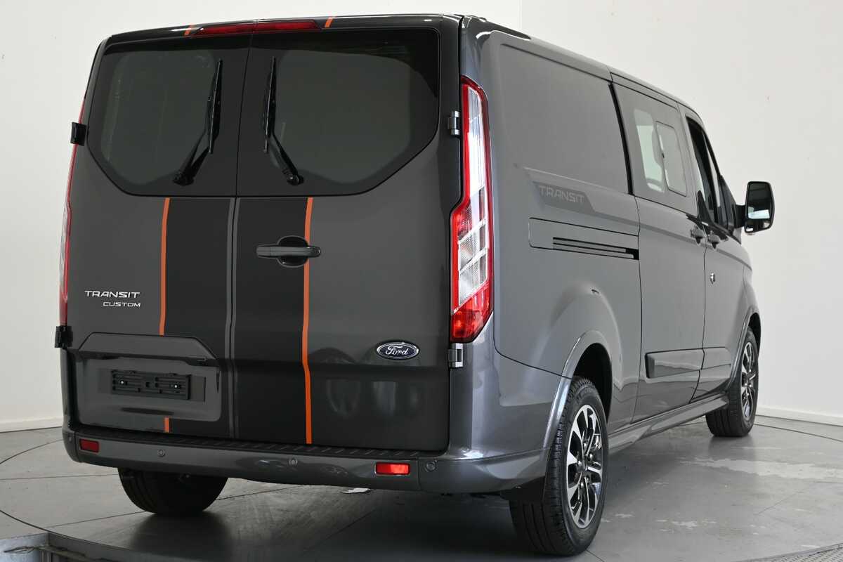 Sold 2023 Ford Transit Custom 320l Sport Dciv Lwb Van In Grey Used